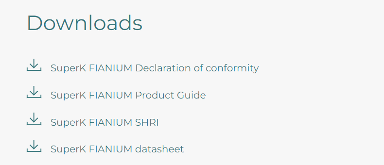 Support - NKT Photonics